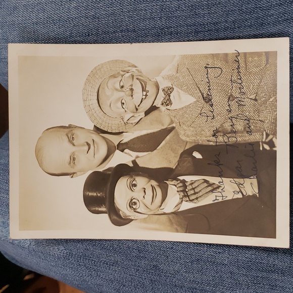 Wall Decor | Edgar Bergen Charlie And Mortimer Photo | Poshmark